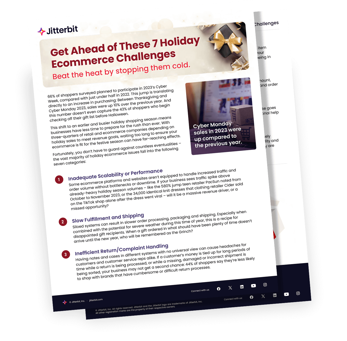 7 Ecommerce Holiday Challenges and Solutions | 2024 Guide | Jitterbit
