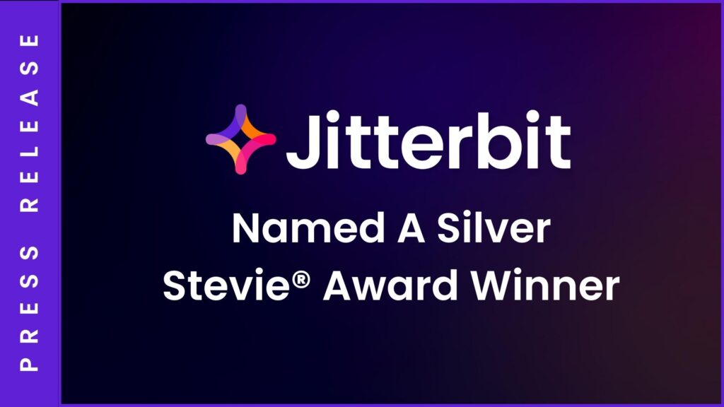 Silver Award Winner in 2023 American Business Awards® | Jitterbit