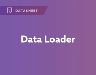 Data Loader for Salesforce | Solution Sheet | Jitterbit