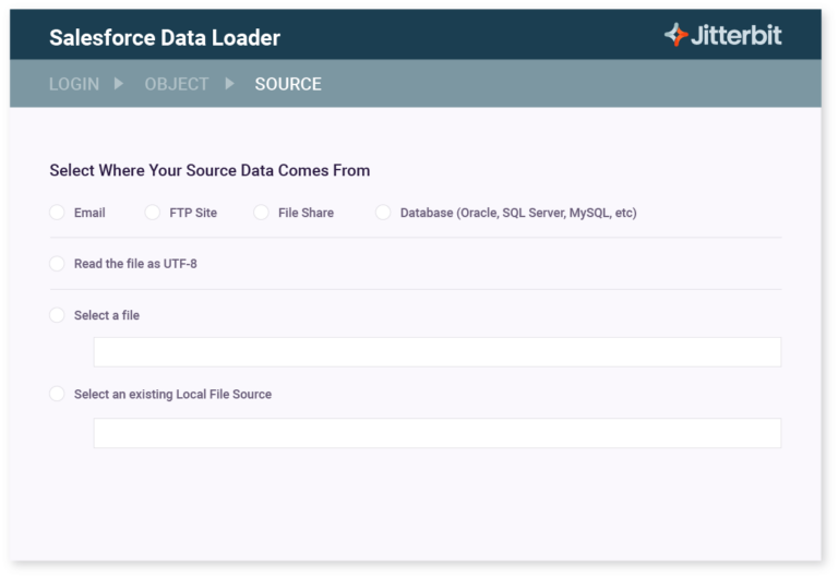 Salesforce Data Loader Free Tool Jitterbit